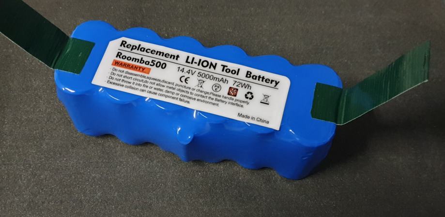 baterija za Irobot Roomba, Li-ion, nova, 5000 mAh