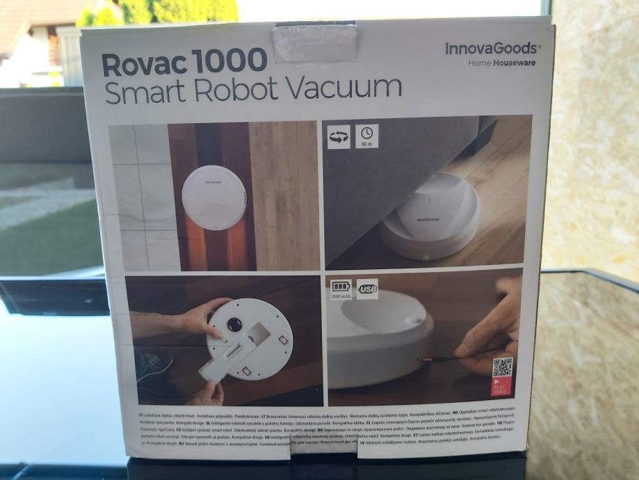 Pametni robotski sesalnik Rovac 1000