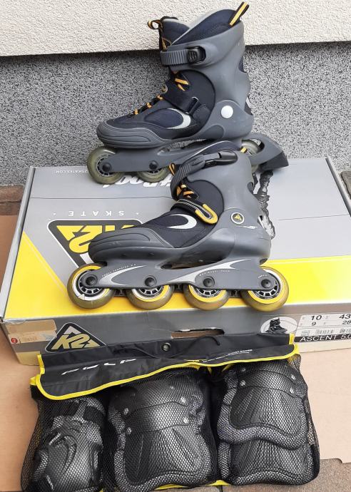 Rolerji K2 Ascent 5.0 inščitniki