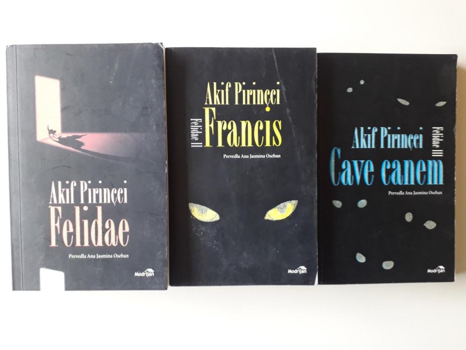 AKIF PIRINCCI, FELIDAE 3 KNJIGE V KOMPLETU