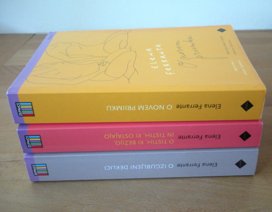 Elena Ferrante, Neapeljski cikel - v kompletu