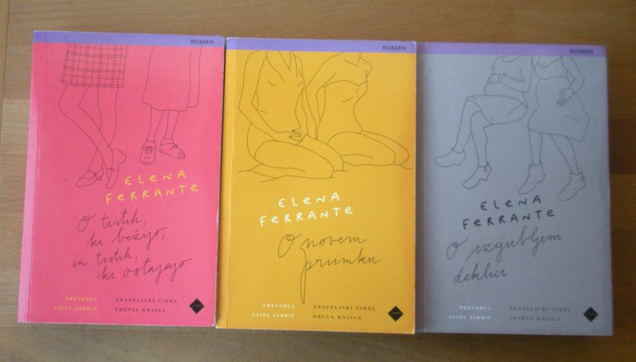Elena Ferrante, Neapeljski cikel - v kompletu