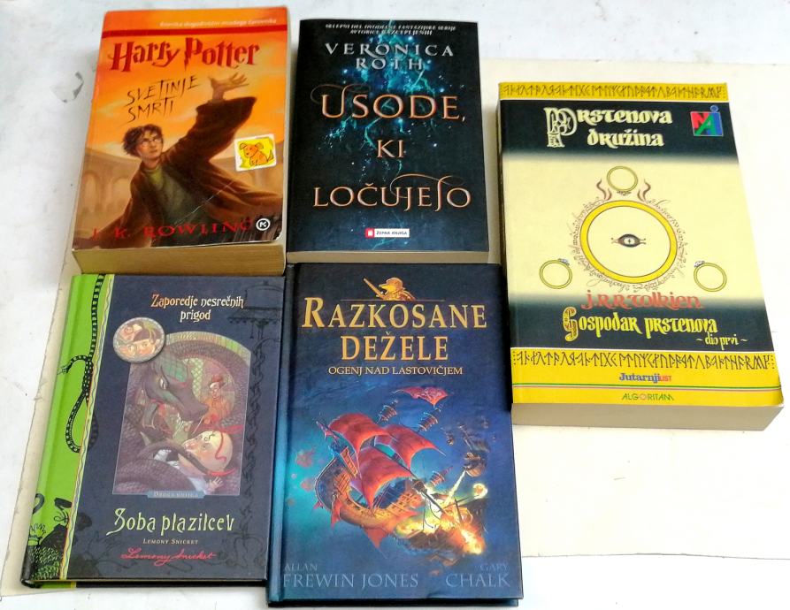 FANTAZIJSKI ROMANI - VEČ KNJIG