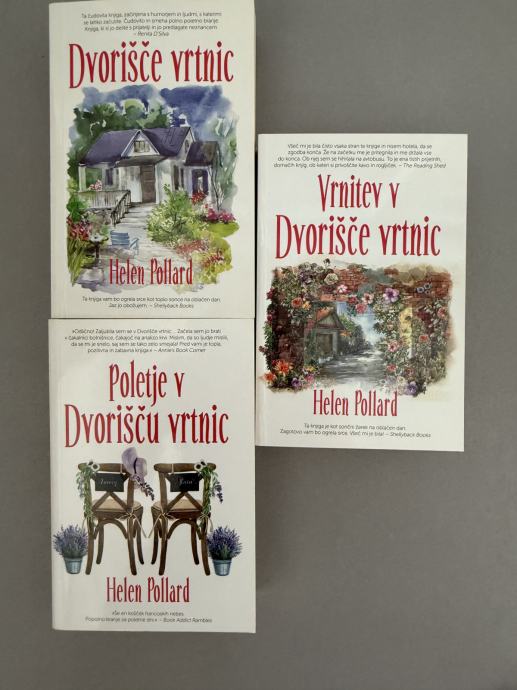 Helen Pollard - Serija knjig Dvorišče vrtnic