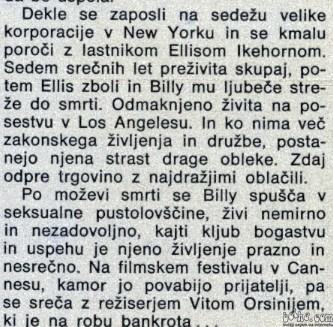 Nihče ni rad sam, Krantz Judith Dokler se ne snideva spet Mistralov...