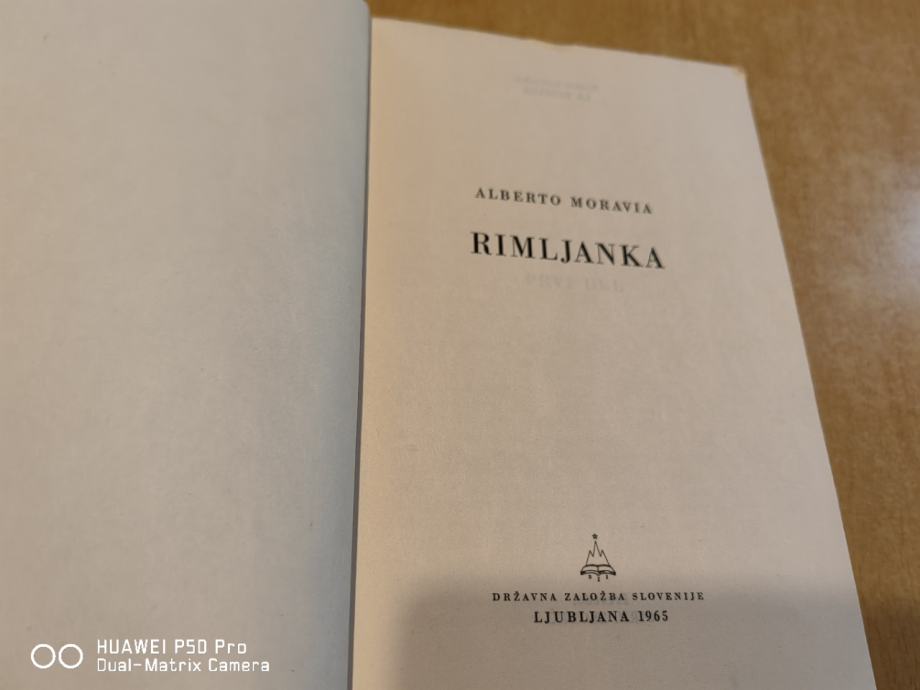 Rimljanka / Alberto Moravia - DZS 1965