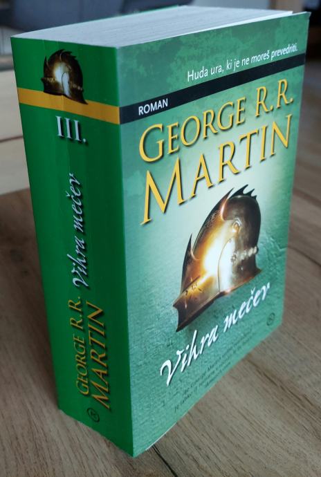 Vihra mečev - George R.R. Martin (Pesem ledu in ognja - 3. del)