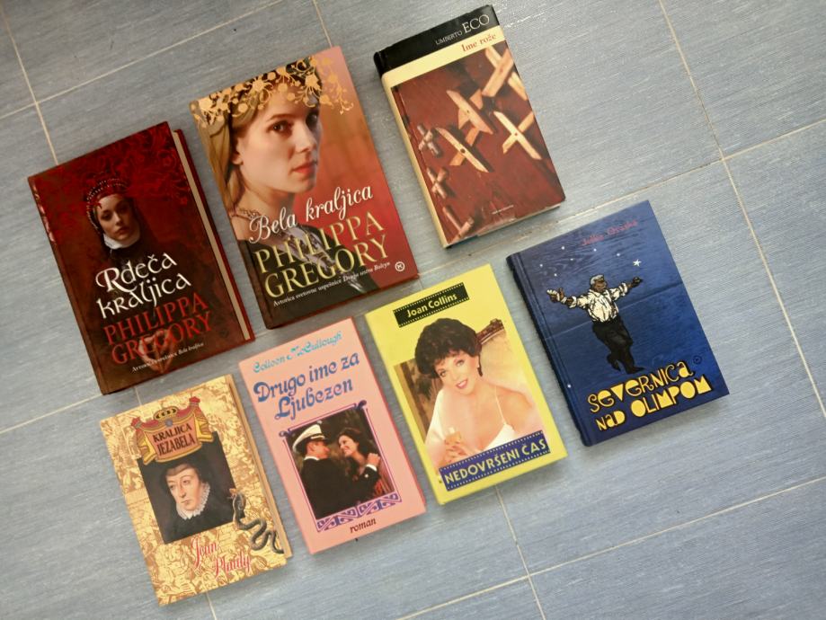 VRHUNSKI ROMANI, KNJIŽNE USPEŠNICE, JOAN COLLINS, IME ROŽE, LJUBEZEN