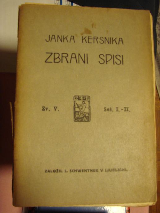 JANKA KERSNIKA ZBRANI SPISI