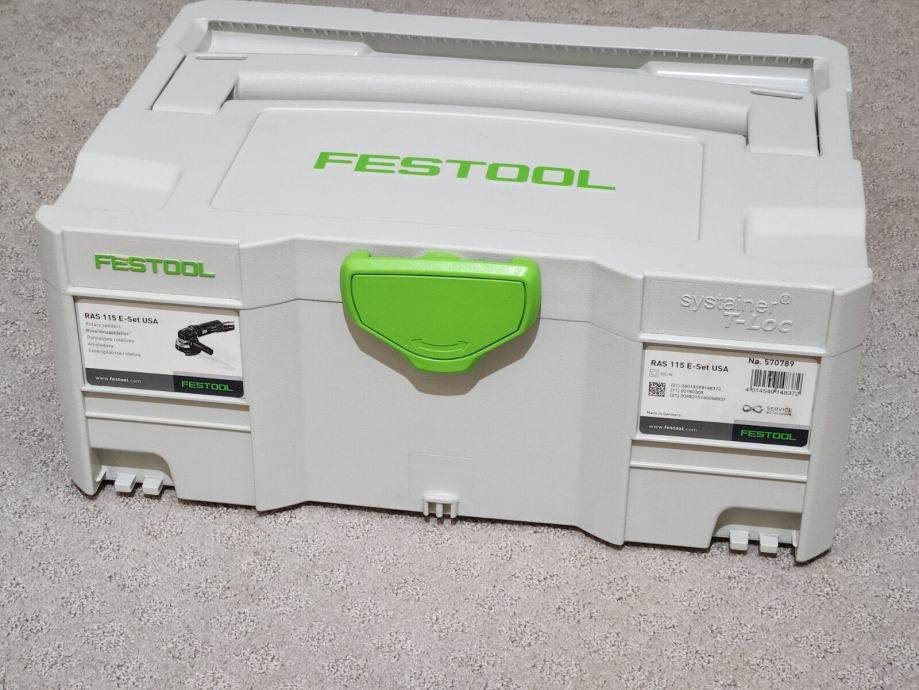 Festool RAS 115 E-Set 570789 Rotacijski brusilnik