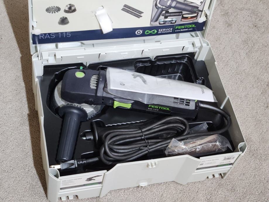 Festool RAS 115 E-Set 570789 Rotacijski brusilnik