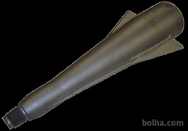 Raketa - udarna igla za podbijanje z kombinirano glavo