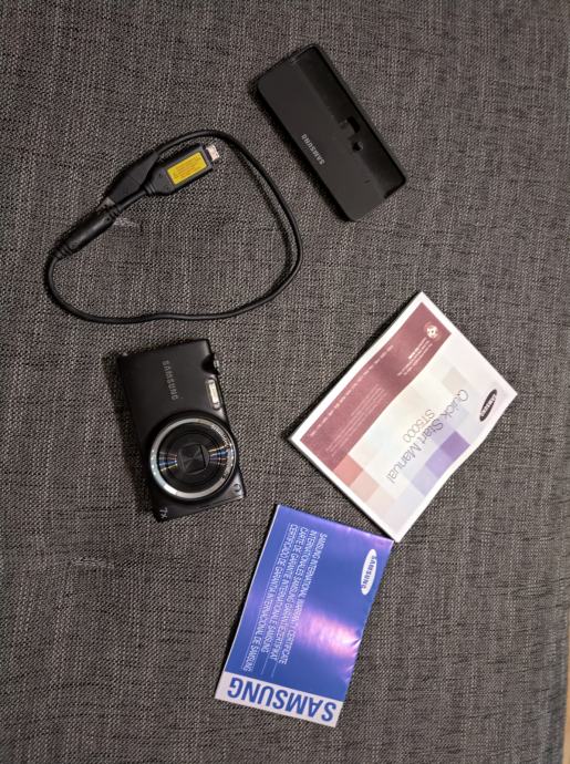 Prodam odlično ohranjen Samsung ST5000 digitalni fotoaparat + 16GB SD