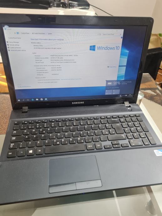 Samsung NP270E5E 15.6 Intel Pentium 2117U 1.8GHz preniosnik