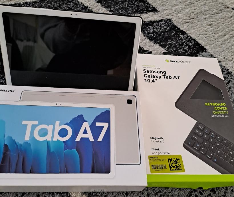Samsung tablica Galaxy Tab A7 + Gecko Tipkovnica z ovitkom