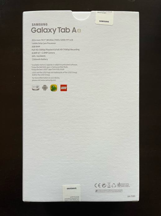 Tablica Samsung Galaxy Tab A6 10.1 32GB Wi-Fi black