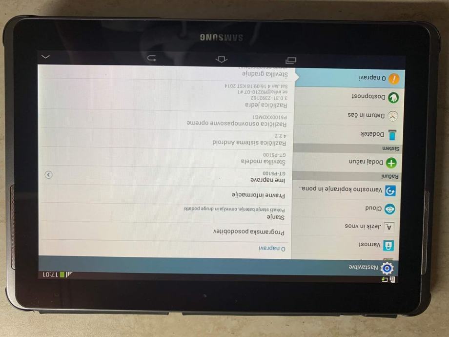 Tablica Samsung GT-P5100