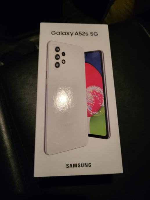 Samsung A52S 128GB 5G White GARANCIJA Z RAČUNOM, VRHUNSKO STANJE