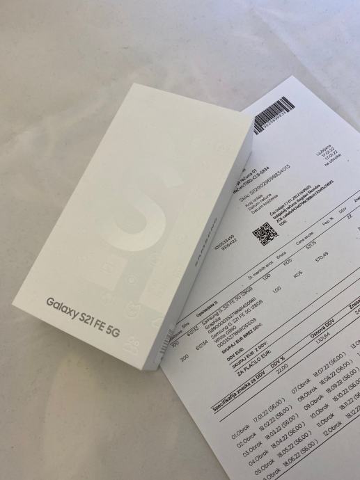 Samsung Galaxy S21 FE 5G 128GB - NOV ZAPAKIRAN!
