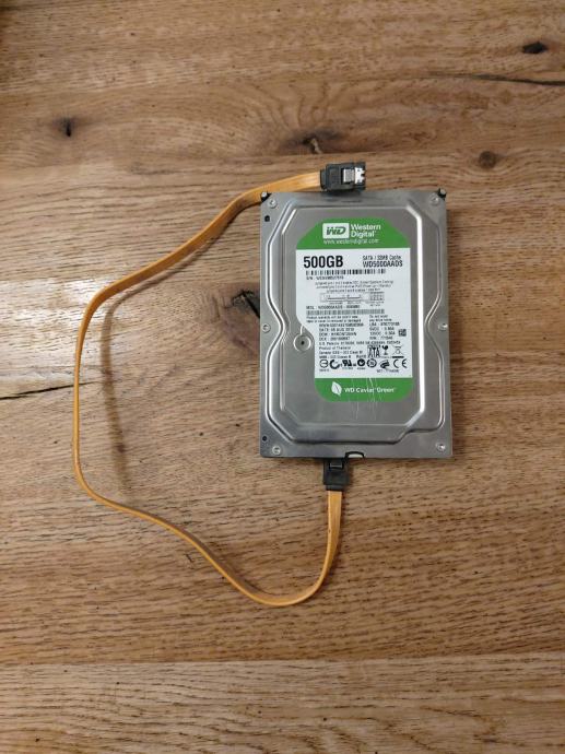 Western Digital Caviar Green WD5000AADS SATA TRDI DISK