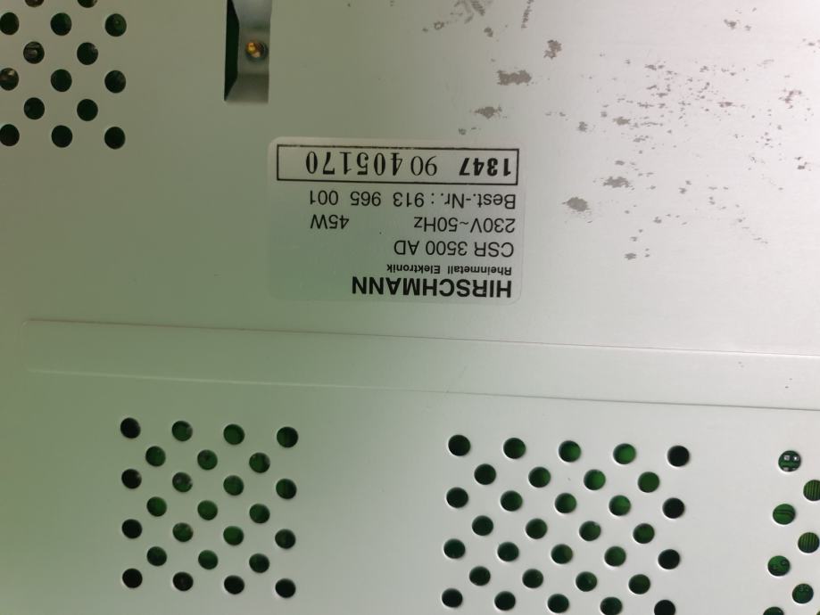 Hirschmann Digital SAT Receiver CSR 3500 AD