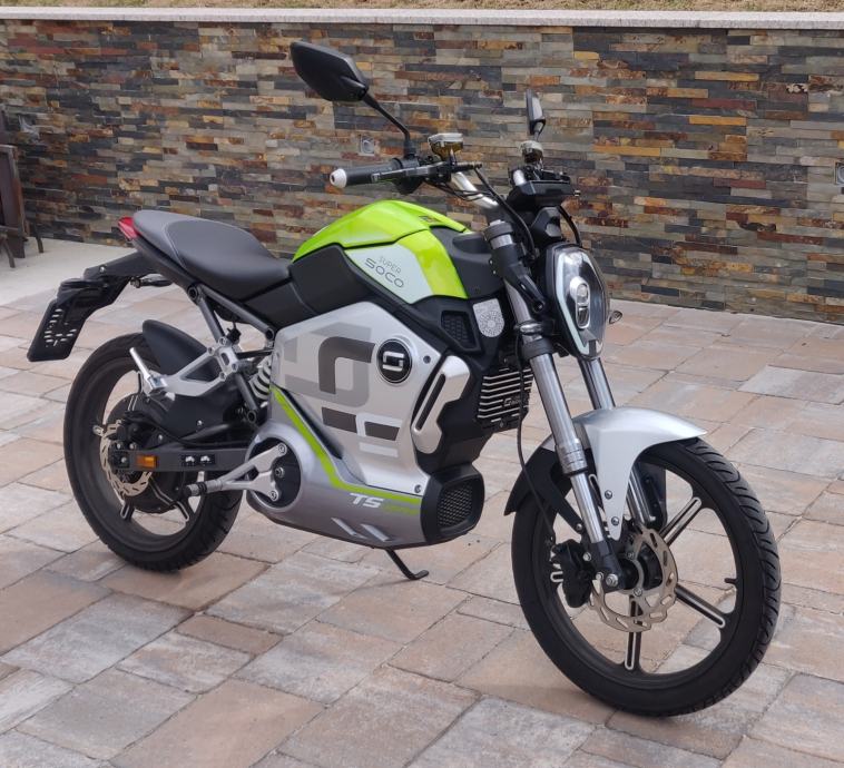 Super Soco TS Limited Edition 100 % ELEKTRIČNI 50 cm3, 2018 l.