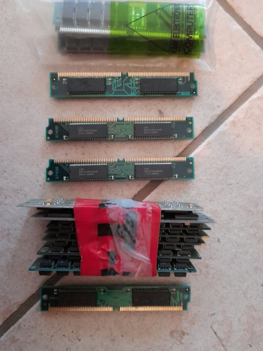 FPM RAM IN EDO RAM , stari ram pomnilniki za 486 in P1, Pentium 1 itd