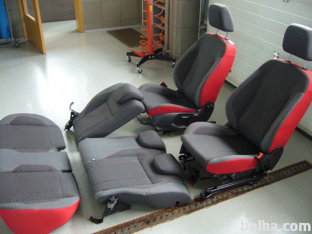 KOMPLET SEDEŽEV Z AIR BAGI FORD FIESTA L2016