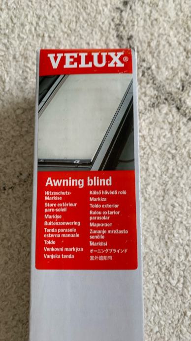 Velux Mrežasto senčilo - ročno upravljanje na zatiče