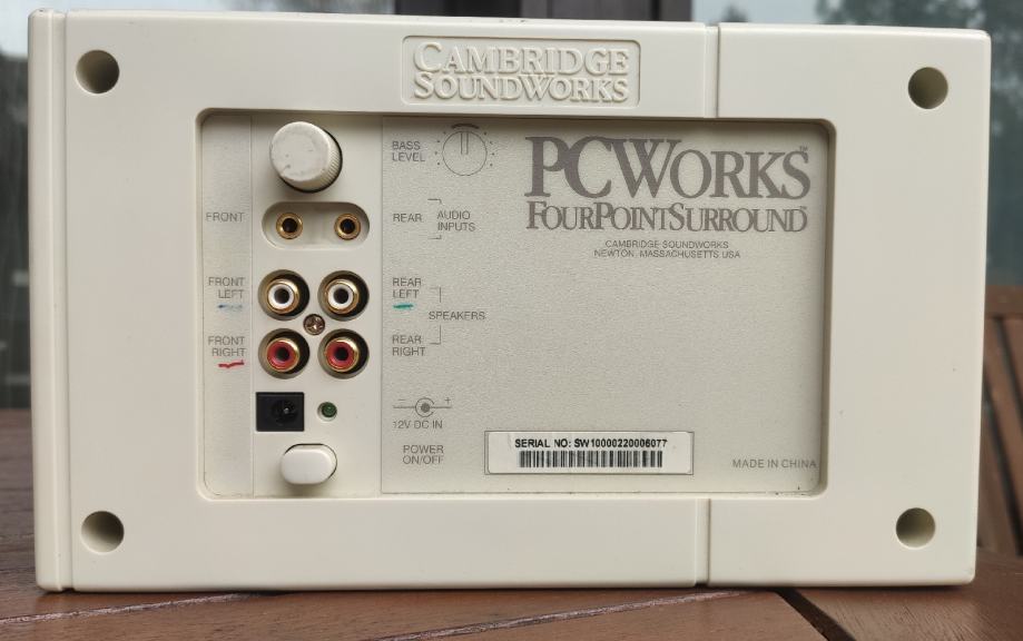 Cambridge Soundworks PCWorks Four Point Surround zvočniki