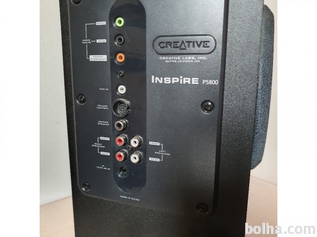 Zvočniki Creative Inspire P5800 5.1