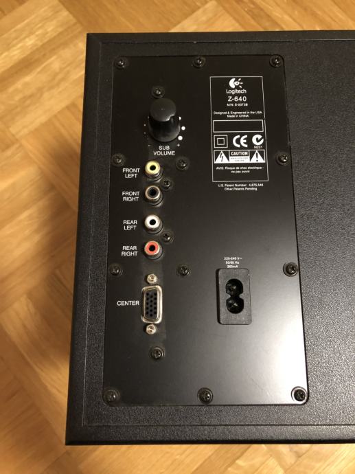 Zvočniki Logitech Z-640