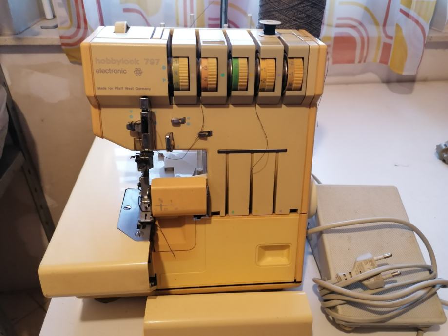 Šivalni električni stroj Overlook PFAFF electronik hobbylook 797