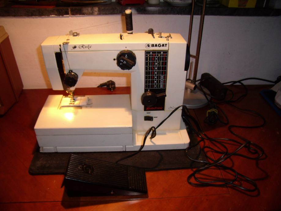 ŠIVALNI STROJ BAGAT RUŽA S. ELECTRONIC