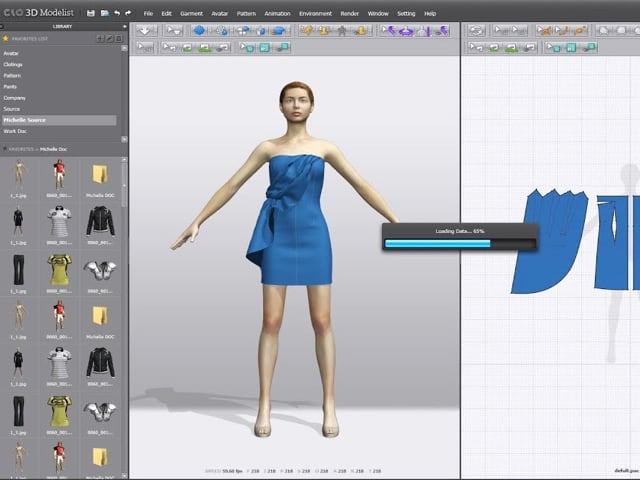 CAD program za izradu krojnih slika CREA
