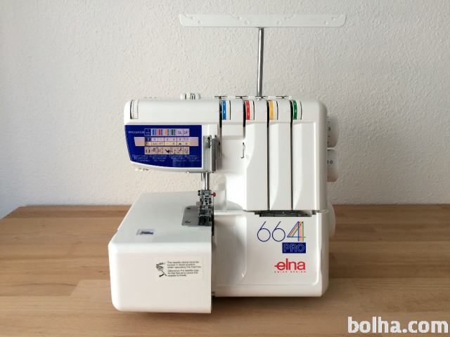 ELNA 664PRO Overlock šivalni stroj - opletilnik