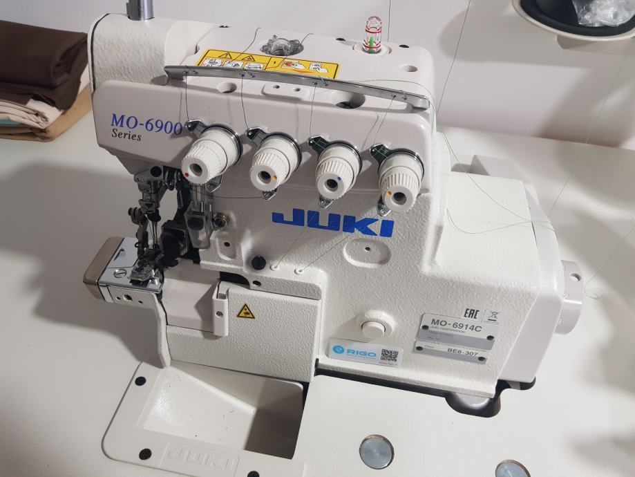 New Juki Two Needle Cylinder Bed Overlock MO6914C-BE6-307