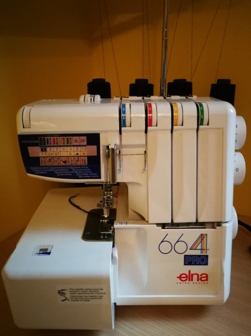 Overlock Elna 664 pro