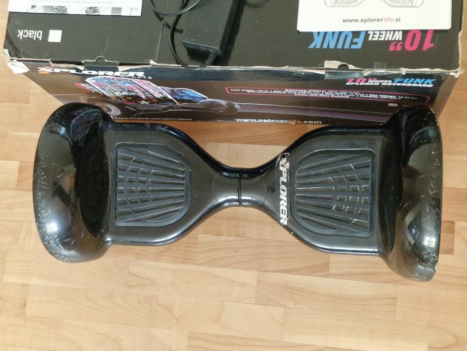 Prodam Xplorer Hoverboard / Urbano kolo Funk, 25,4 cm (10), črna