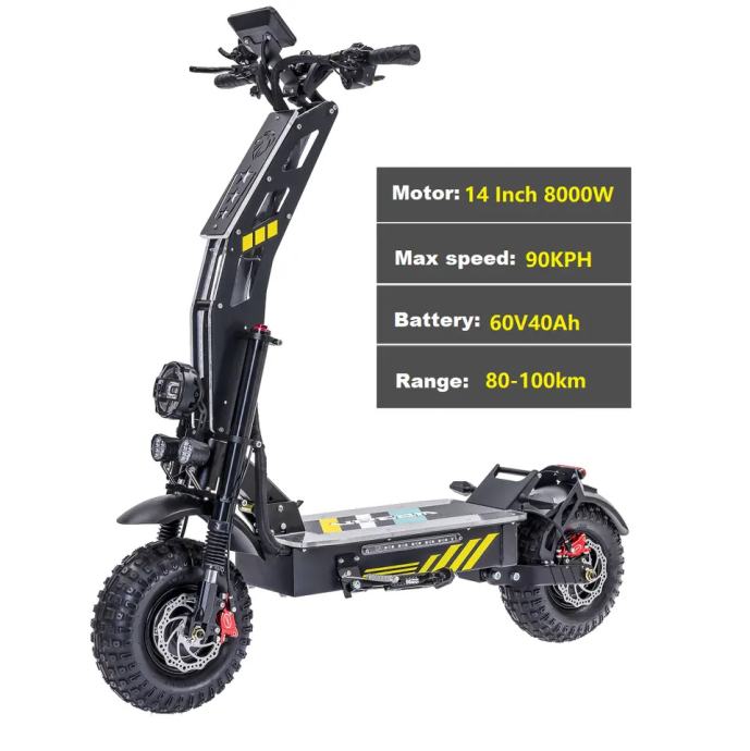 Novi Električni Skiro HCBK-X15 - 8.000W / Do 90 Km/h