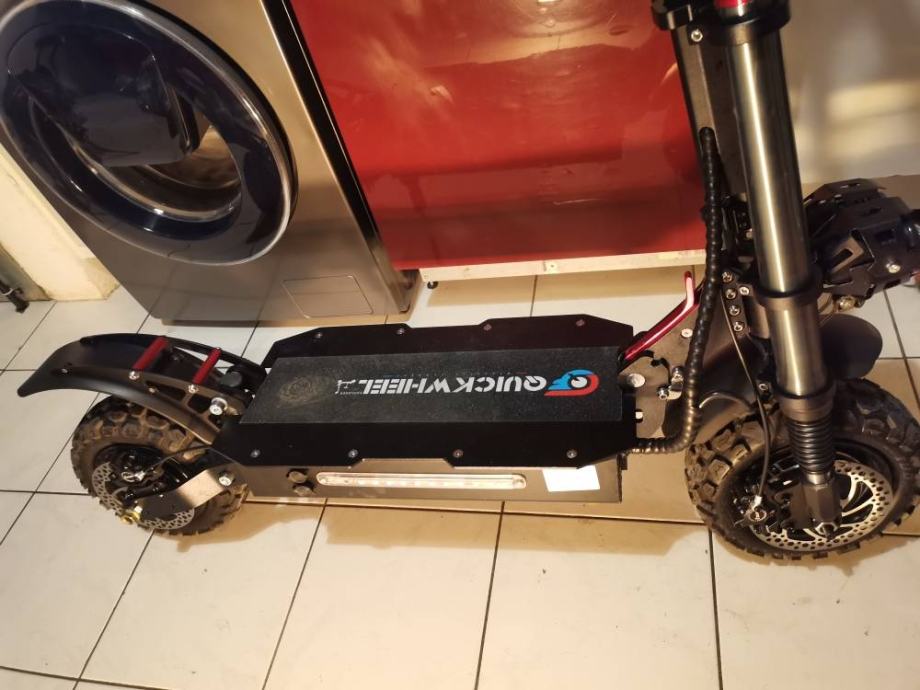 Električni skiro Quickwheel Explorer - 6.000W / MAX hitrost 85km/h