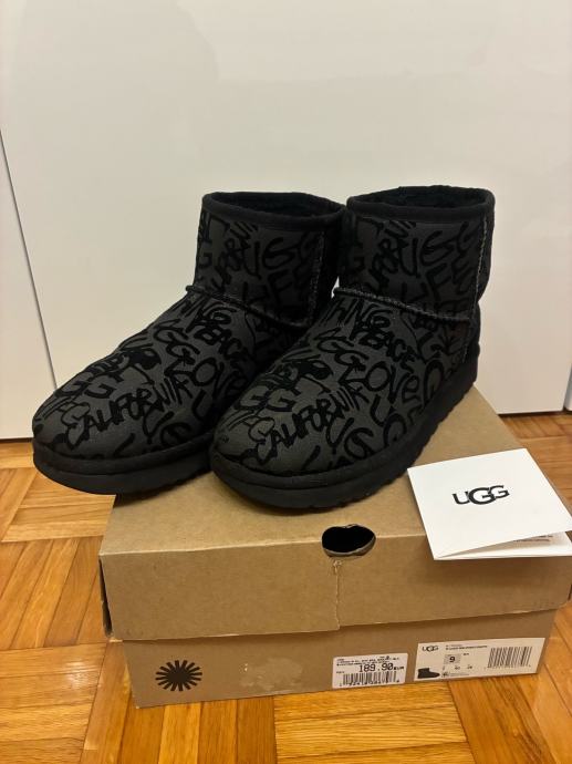 UGG original št.40 / mini sparkle graffiti