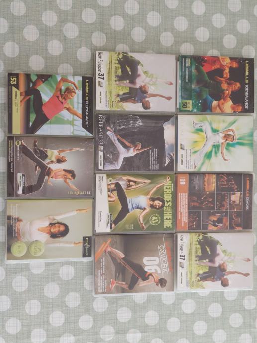 LES MILLS,BODY BALANCE DVD,CD,FITNESS,SPROSTITEV,TRENING TAI CHI,JOGA