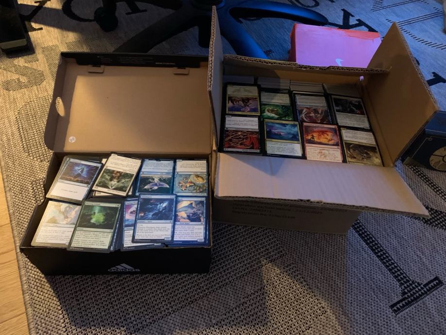 7000 magic the gathering kart + 700 foil kart - novejse edicije
