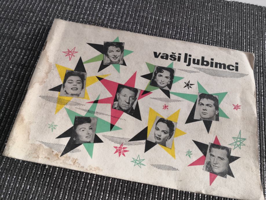 Album stari filmski igralci,stare sličice,album starih slik,št 1