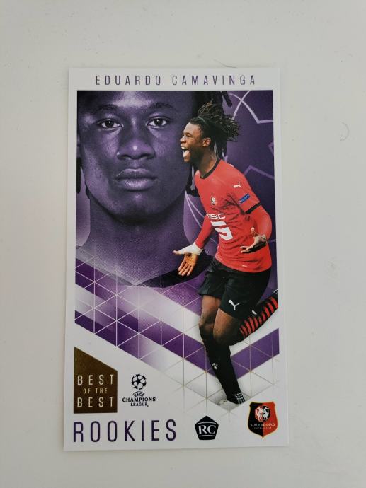 Eduardo Camavinga rookie card best of the best