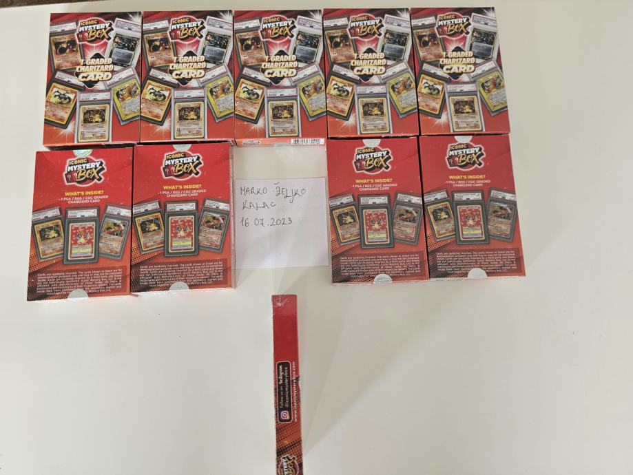 Pokemon Iconic Mystery Charizard Boxes