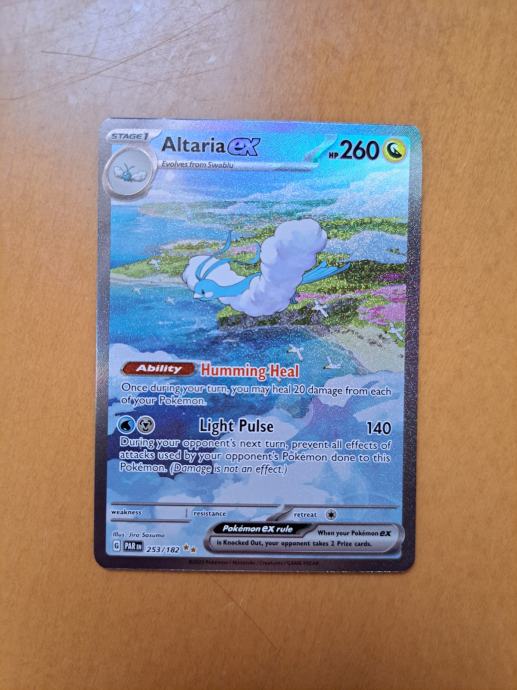 Pokemon karta: Altaria EX #253