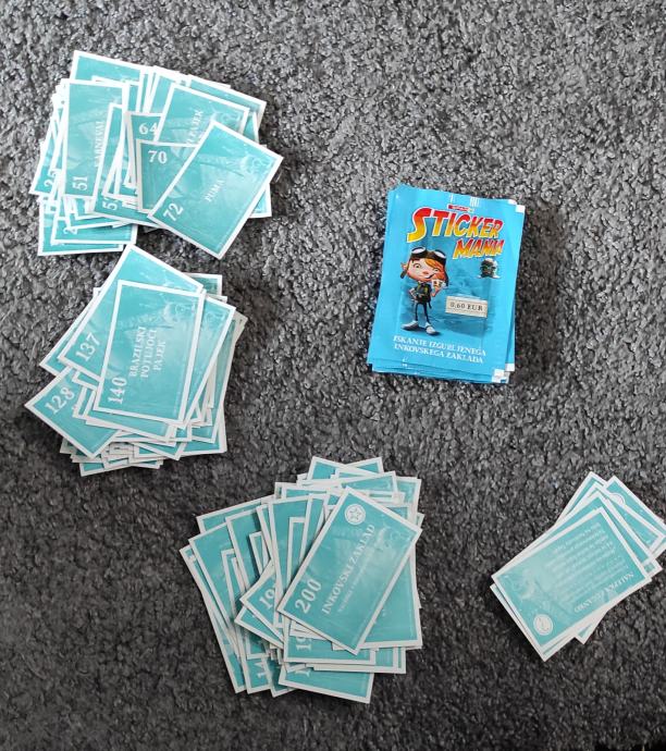 Sticker mania 2024 Spar slikice