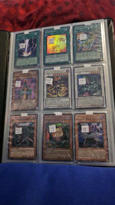YuGiOh kolekcija - Yu gi oh karte, albumi,ostalo
